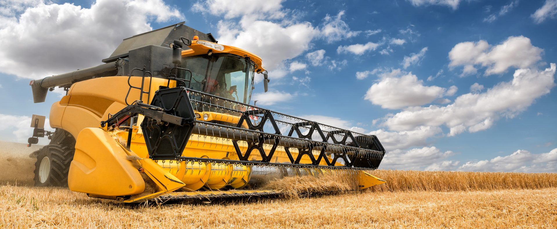 modern combine harvester - Royal Oil Co.